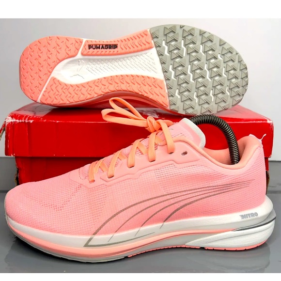 Puma | Shoes | New Puma Womens Velocity Nitro Running Elektro Pink ...